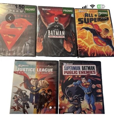 5 Batman Superman DVD’s Anime. | eBay