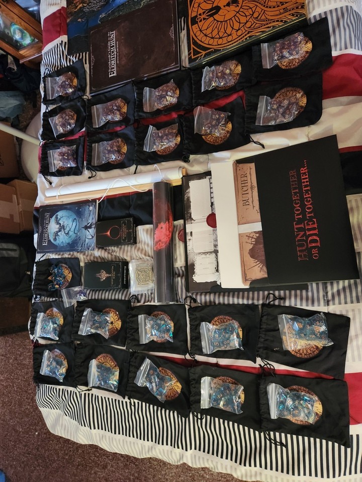 Guiding Moonlight Dice - Limited Edition Pack (Steinhardt's Eldritch Hunt) | eBay