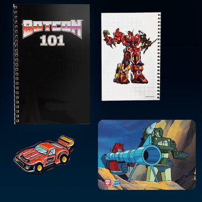 BotCon University 101 Notebook w/ Pin and Card IN HAND US SELLER ...