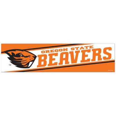 Oregon State Beavers Bumper Sticker | eBay