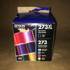 Genuine Epson 273xl Black 273 Magenta Yellow Cyan Inks 2023 T273xl for ...