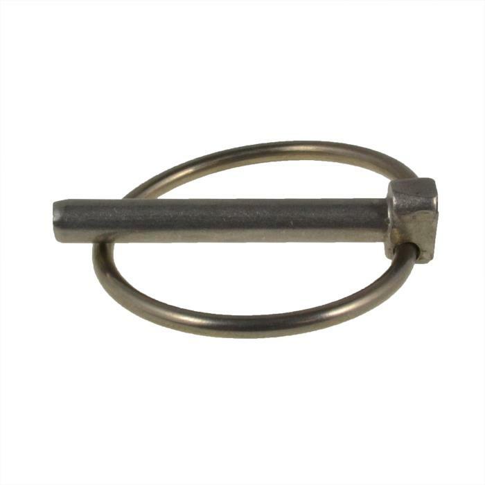 Qty 20 Lynch Pin 8mm (M8) x 57mm Stainless A2-70 G304 Retaining Clip ...