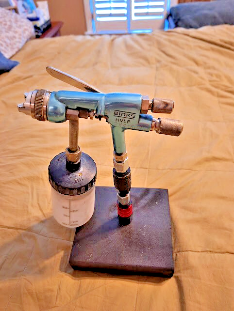 Binks Mach Cub Detail / TouchUp HVLP Spray Gun with 8oz TGS Cup | eBay