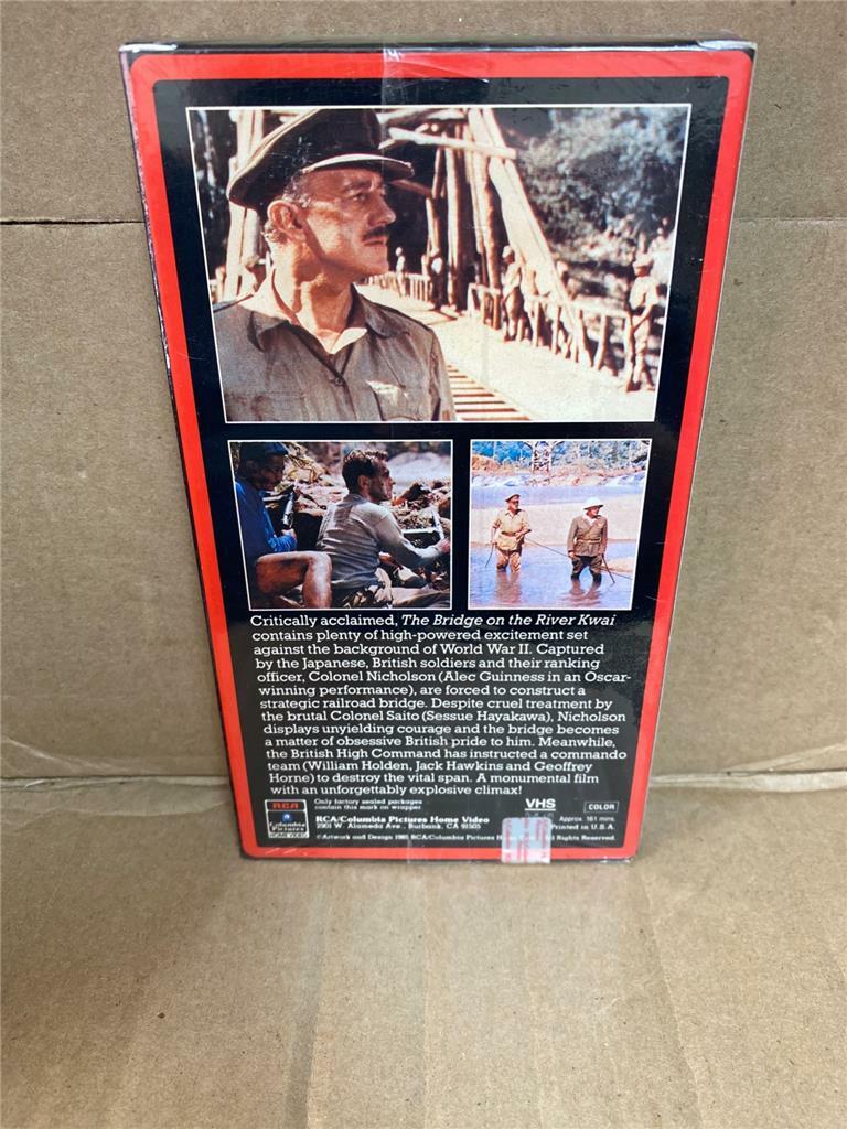 The Bridge on the River Kwai (VHS) for sale online | eBay