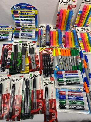 Sharpie Expo Marker Pens Highlighter YOU CHOOSE Buy More Save & Combine ...