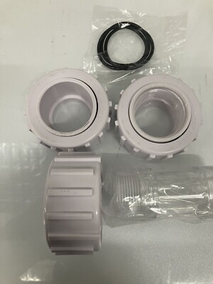 Onga Sta-Rite Pantera Sand Filter Valve Union Set of 3 Fittings 40mm ...