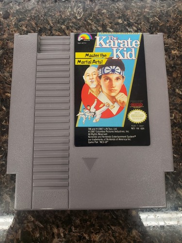 Karate Kid (Nintendo Entertainment System NES, 1987) Video Game ...