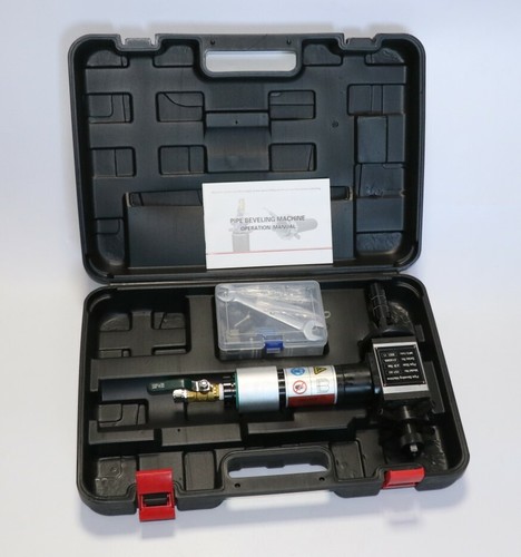 ISP-80 Pneumatic Inner Swelling Pipe Beveling Machine Tube Chamfering ...