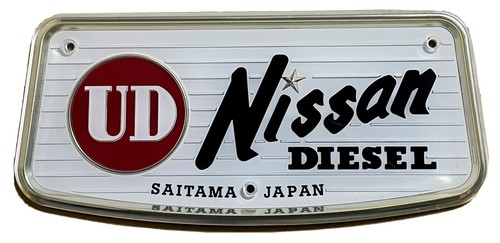 NEW Nissan UD Saitama Japan Emblem Badge Mark RARE! CB31 CB46 SP210 ...