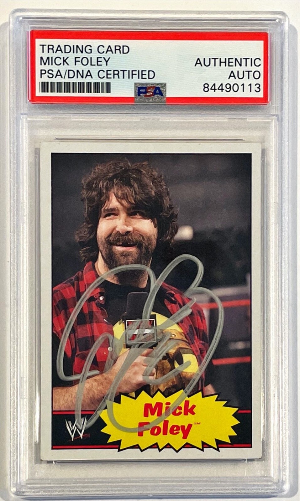 Mick Foley Autographed Memorabilia | Signed Photo, Jersey, Collectibles ...
