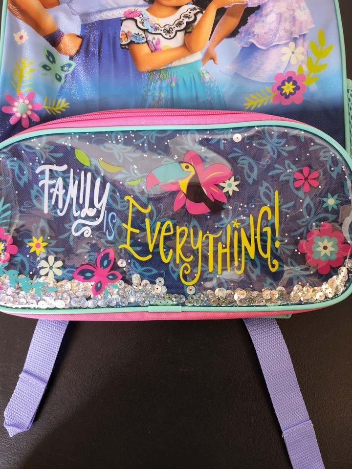 Disney Encanto 16" Kids Backpack Family Is Everything Luisa Mirabel And ...