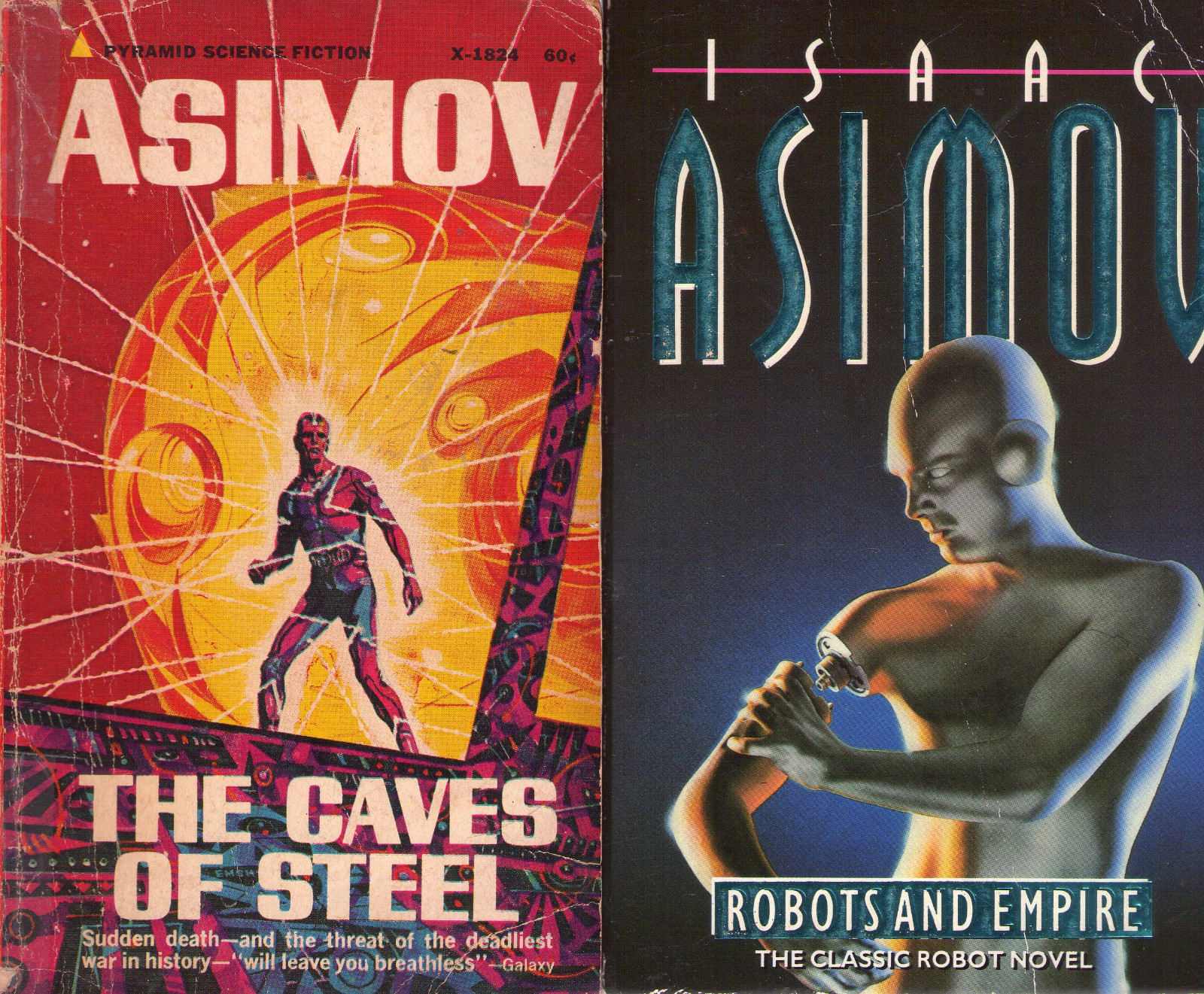 Lot Set of 7 Complete Robot Series Novels by Isaac Asimov (Sci Fi) I ...
