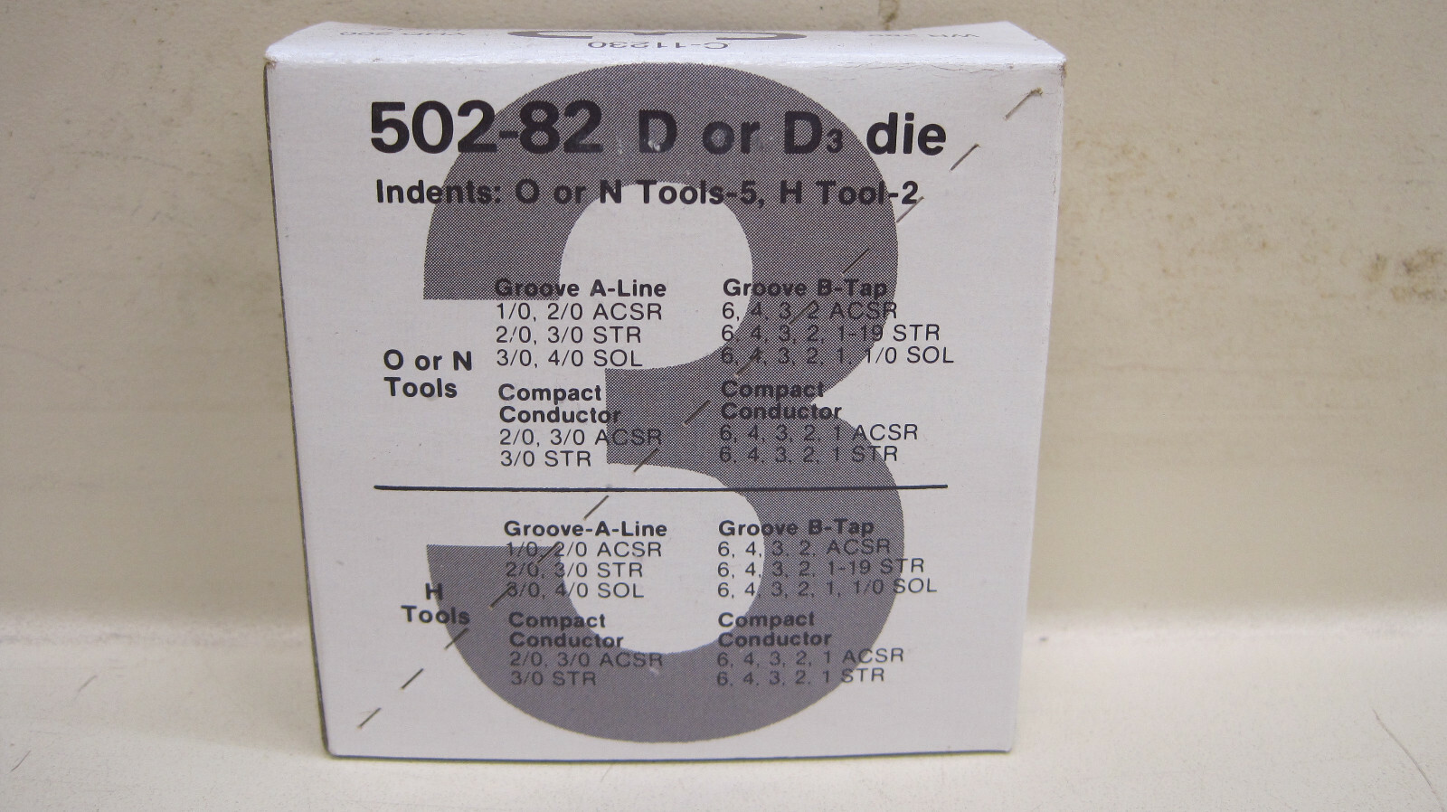 New Lot of 5 Kearney Squeezon 502-82 Compression Connectors Free ...