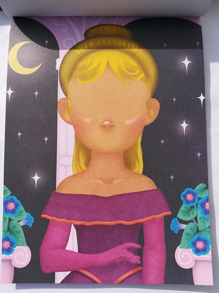 Princess Sticker Face 300 Stickers and 32 Pages (Cover design may vary ...