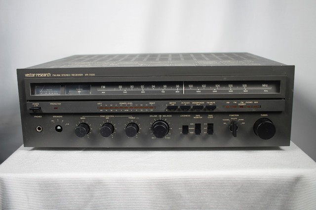 Vector Research Vr-7000 Am/fm Vintage 1978 Stereo Receiver Japan 65w ...