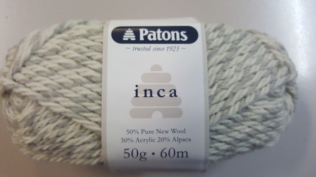 Patons Inca #7058 Silver Twist Wool Alpaca & Acrylic 50g for sale ...