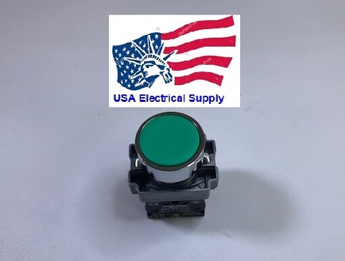 XB2BA31C Schneider Momentary Green Push Button Switch (ZB2-BZ101+ ZB2 ...