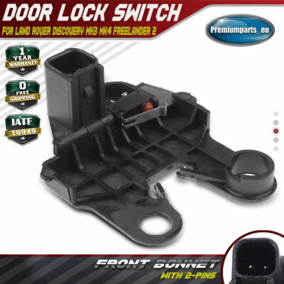 Anti Theft Sensor Switch Bonnet Catch for Land Rover Discovery 3&4 ...
