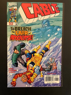 Cable 53 High Grade Marvel Comic Book D20-85 | eBay
