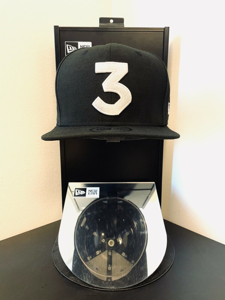Chance The Rapper 3 Black & White Logo High Crown 9Fifty Snapback Cap ...