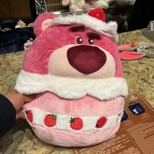 Disney authentic Scented Lotso Bear Cushion Pillow strawberry Toy Story ...
