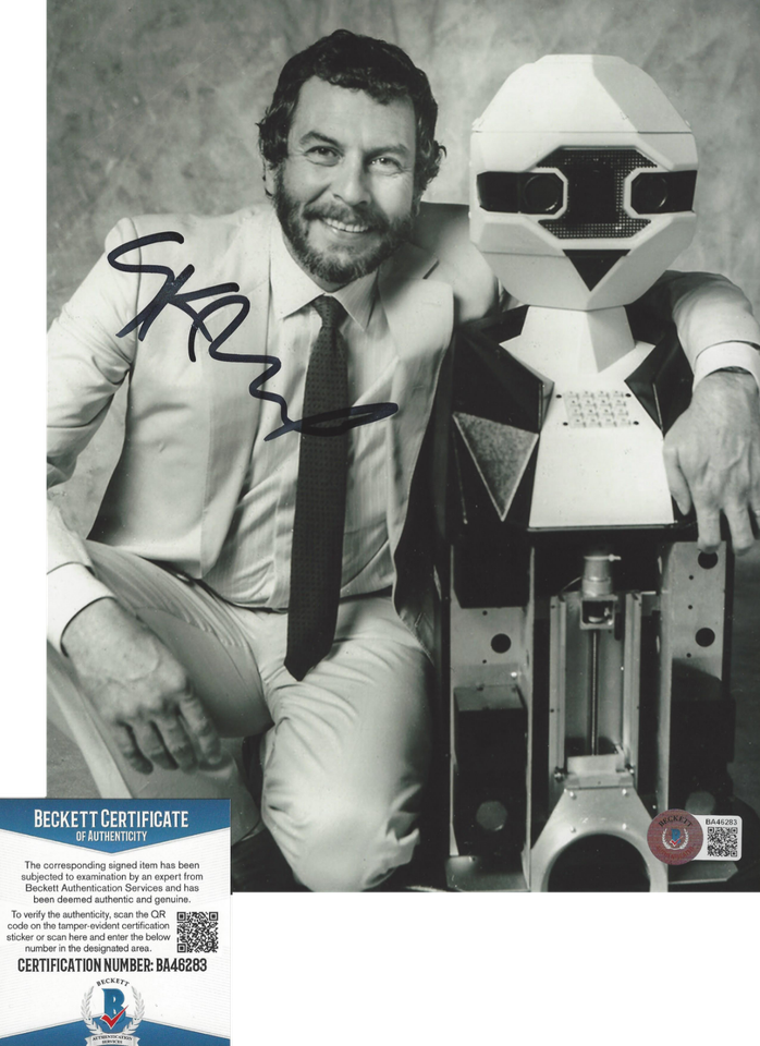 NOLAN BUSHNELL SIGNED ANDROBOT TOPO ATARI FOUNDER 8x10 PHOTO BECKETT ...