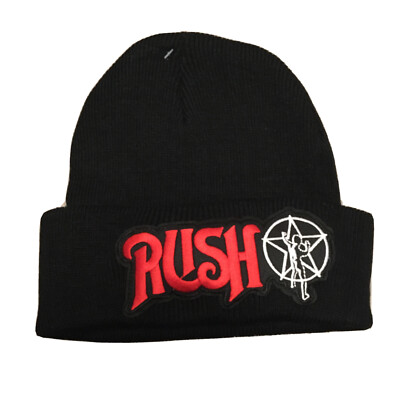 Rush Beanie Rock N Roll Band Hat Winter Skull Cap Metal Christmas Gift ...