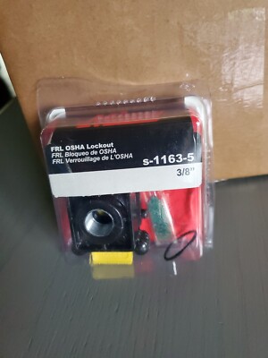 Milton FRL OSHA Lockout 3/8” valve | eBay