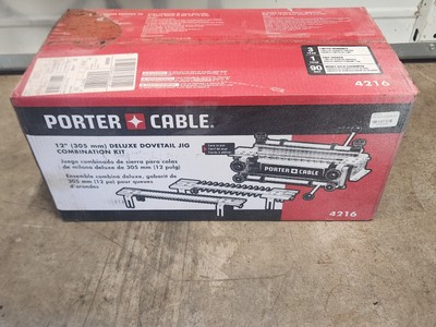 Porter Cable 4216 12" Deluxe Aluminum Template Dovetail Jig Combination ...