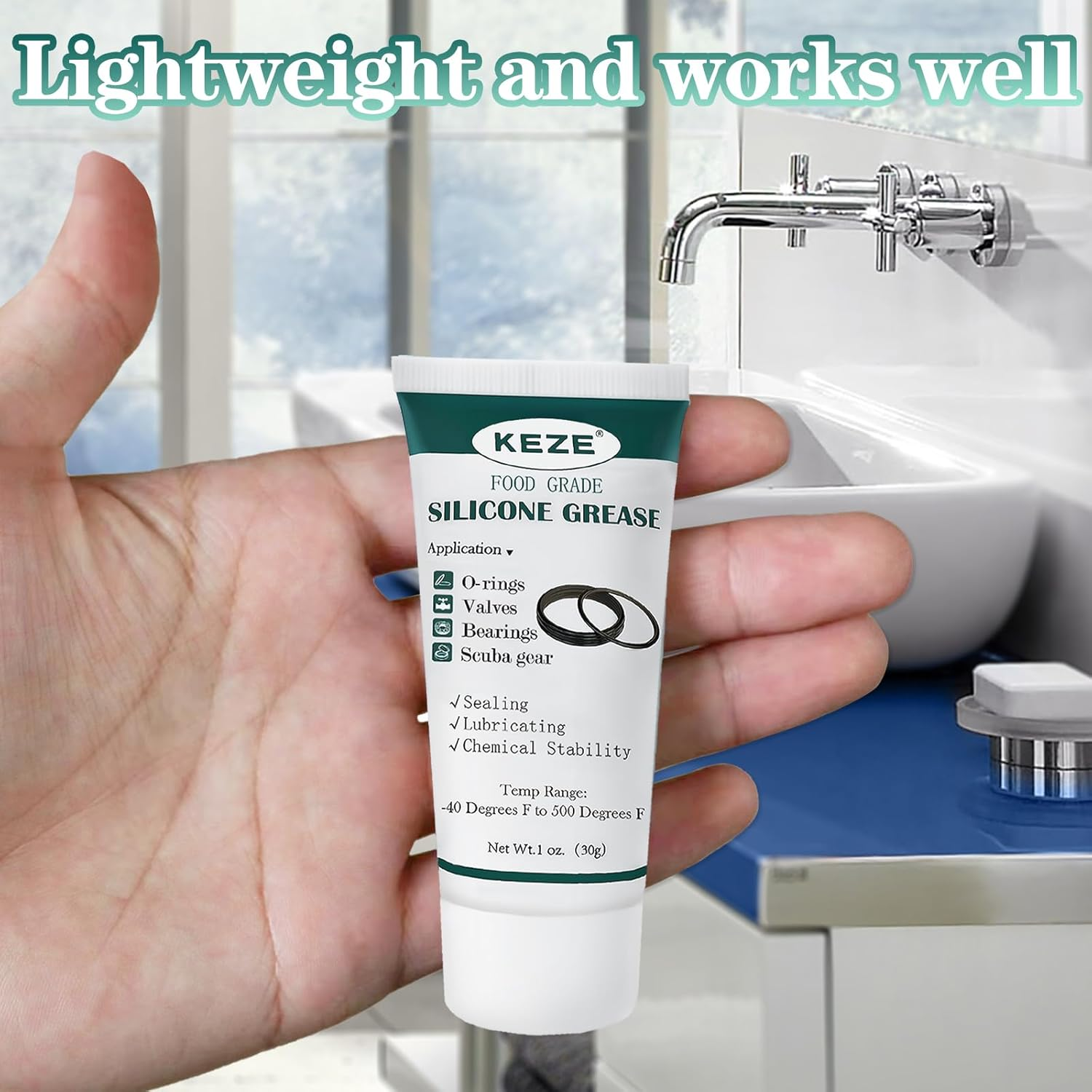 Waterproof Food Grade Silicone Lubricant Plumbers Grease for Valve ...