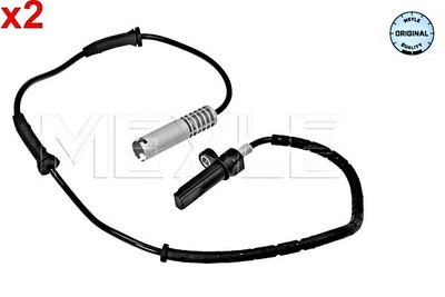 MEYLE x2 ABS Speed Sensor Rear Axle For BMW E39 95-03 34521182160 | eBay