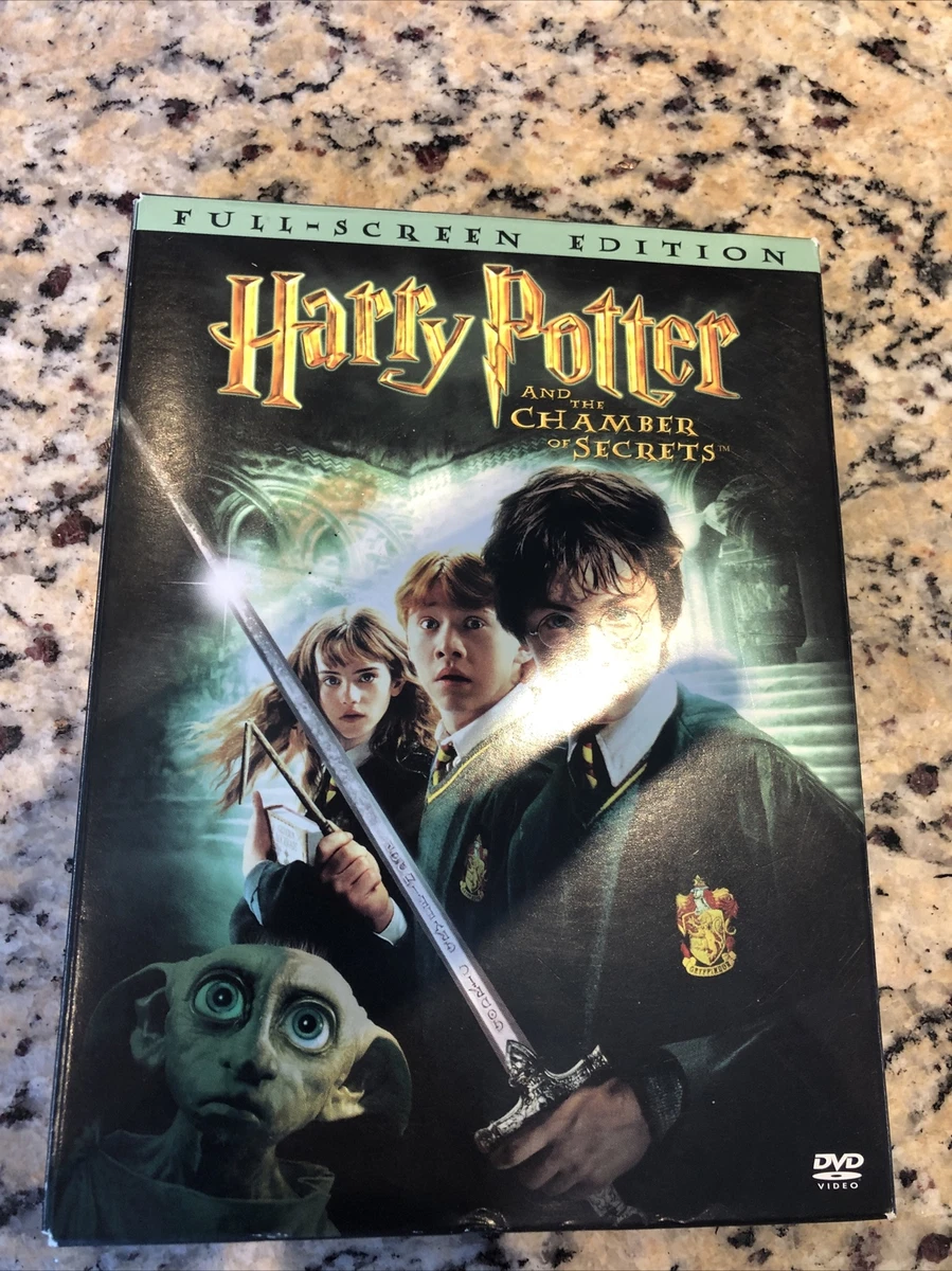 Harry Potter And The Chamber Of Secrets Dvd