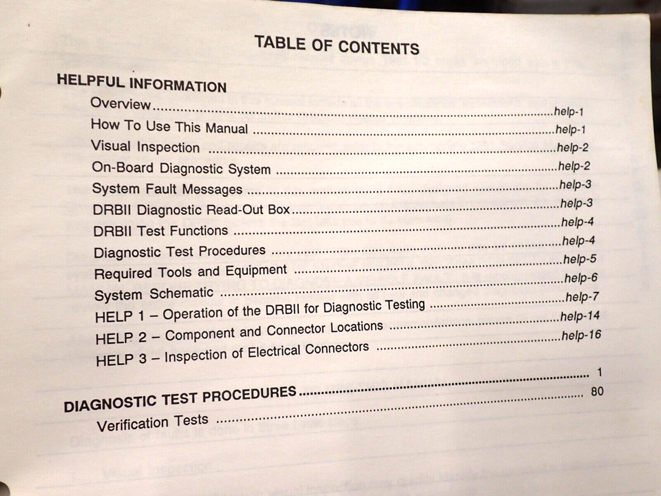 1991 DODGE 5.9L CUMMINS DIAGNOSTIC TRUCK OEM SERVICE SHOP REPAIR MANUAL ...