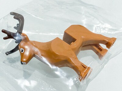 LEGO Deer with Dark Brown Antlers (Stag, Reindeer) (Elf Club House ...