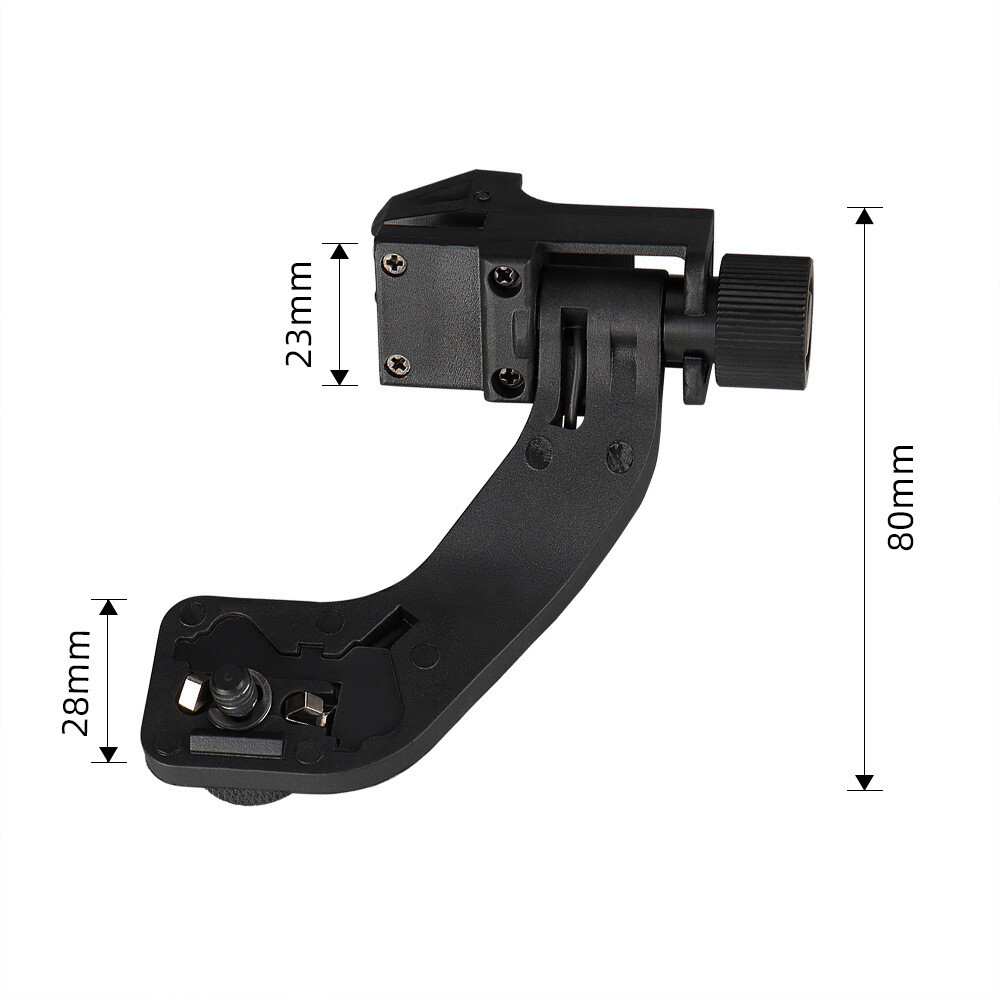 Plastic Tactical NVG Night Vision J Arm Mount Adapter fit Hunting ...