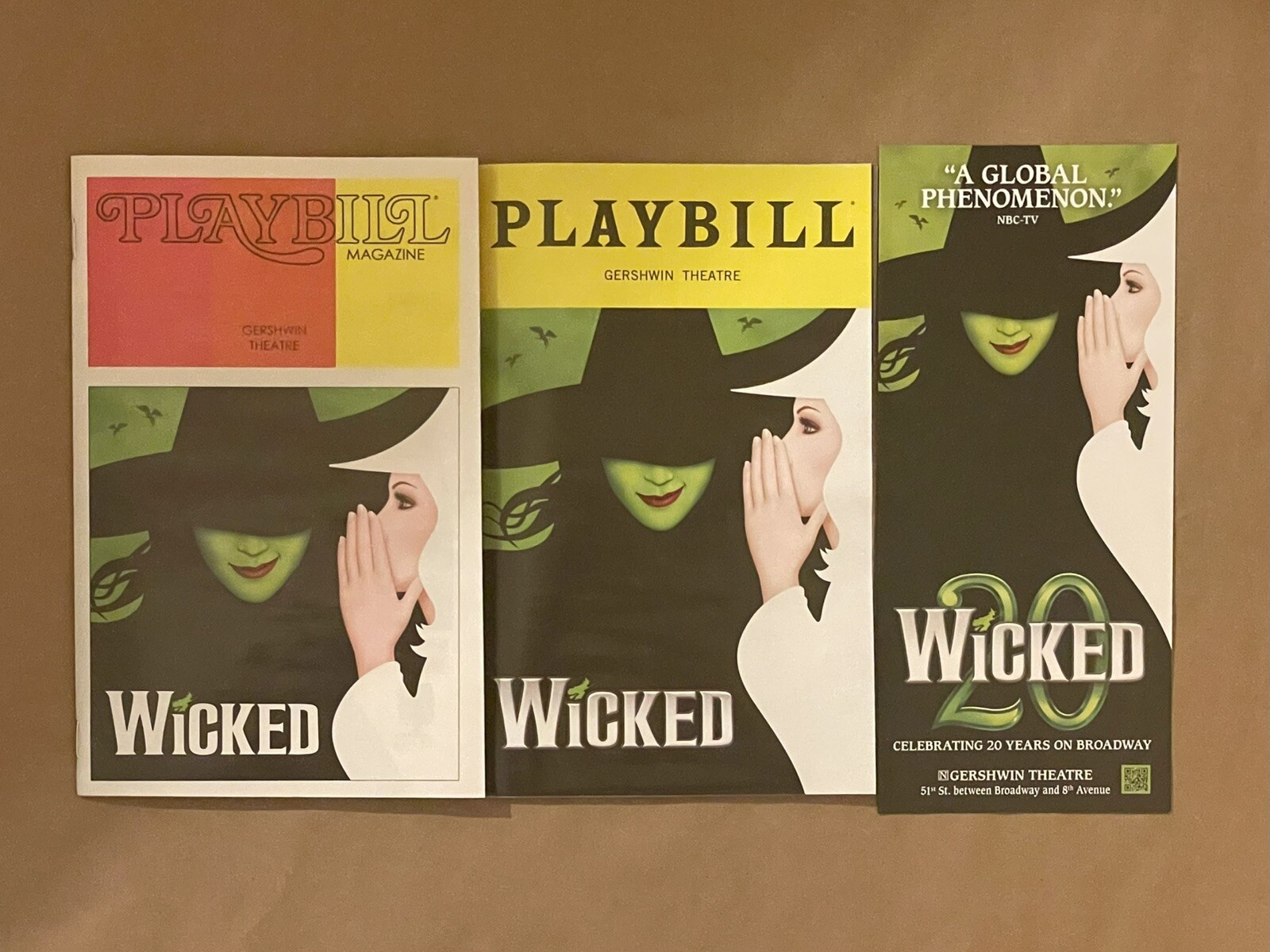 Wicked! Musical Legacy 140th Anniversary Playbill - 1960s Edition ...