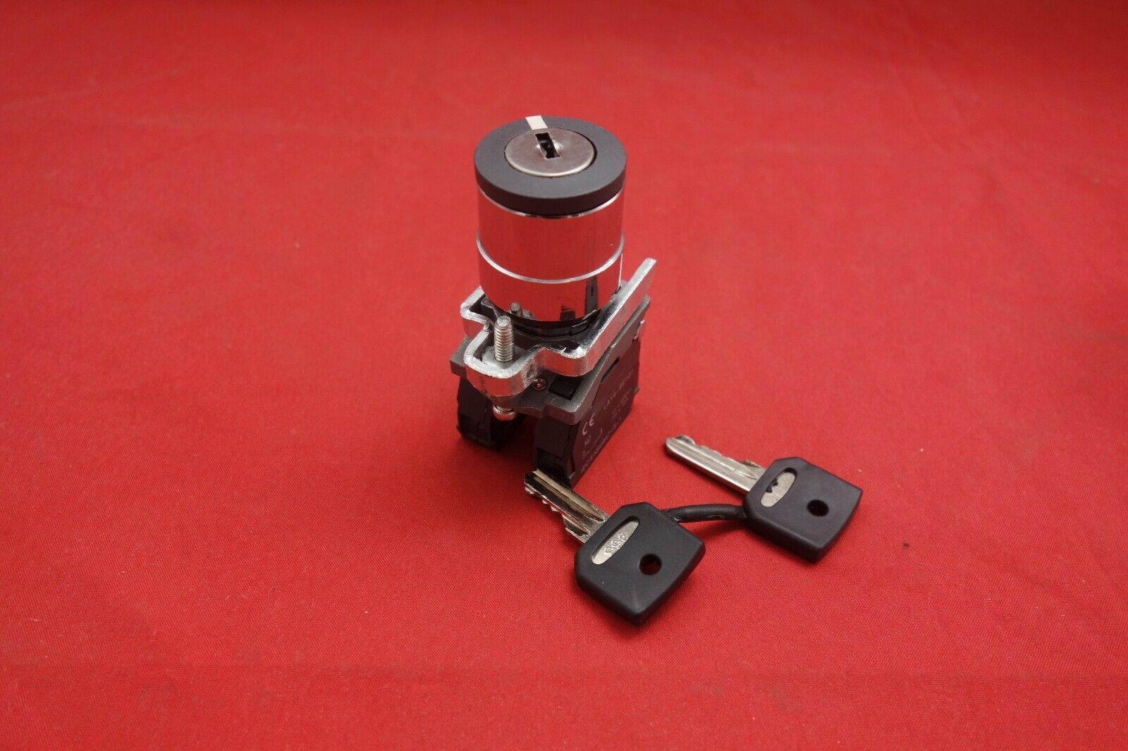 1PC 22mm Key switch 3 Position Spring return Fits Metal XB4 BG73 ...