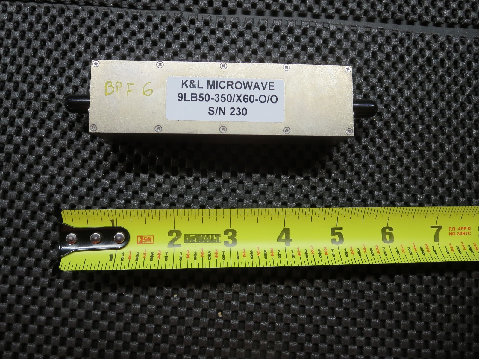 K & L Microwave 9LB50-350/X60-O/O Bandpass Filter SMA (F) X 2 RF | eBay