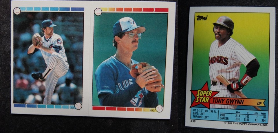 1989 Topps Stickers Baseball Cards Complete Your Set U Pick From List ...