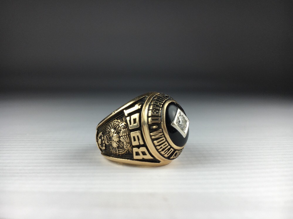 Detroit Tigers 1968 Balfour World Series Championship Ring with ...