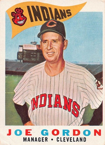 1960 Topps Joe Gordon #216 Cleveland Indians Manager | eBay