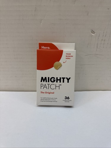 Mighty Patch Hero Cosmetics Original Patch Blemish Treatment - 36 Count 864475000411| eBay