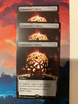 MTG Commander Legends Commanders Sphere Extended Art x 4 | eBay