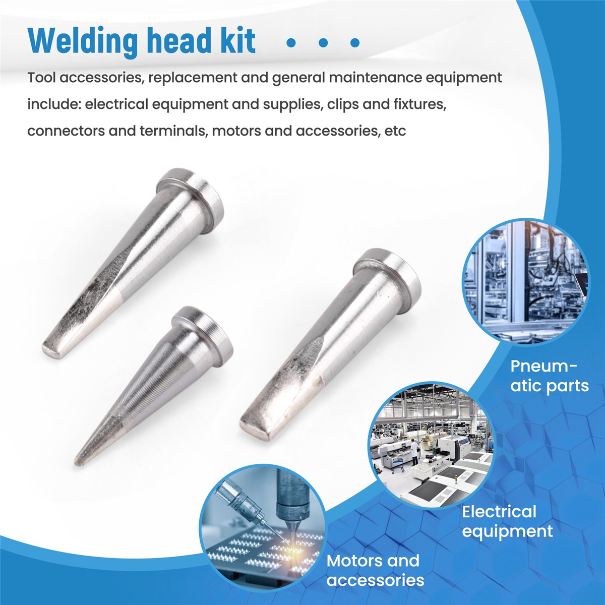 2X(10Pcs Soldering Tip Set for WSD81 WD1000 WSP80 WP80 LT8106 | eBay