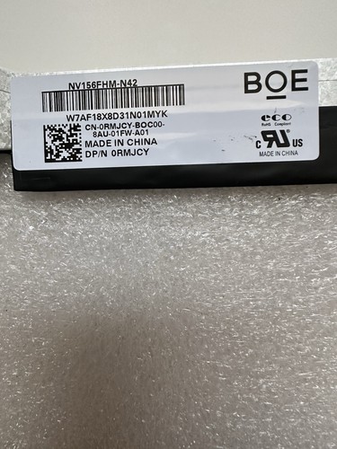 BOE 15.6” NV156FHM-N42 1920x1080 Matte Laptop Screen Display Panel ...
