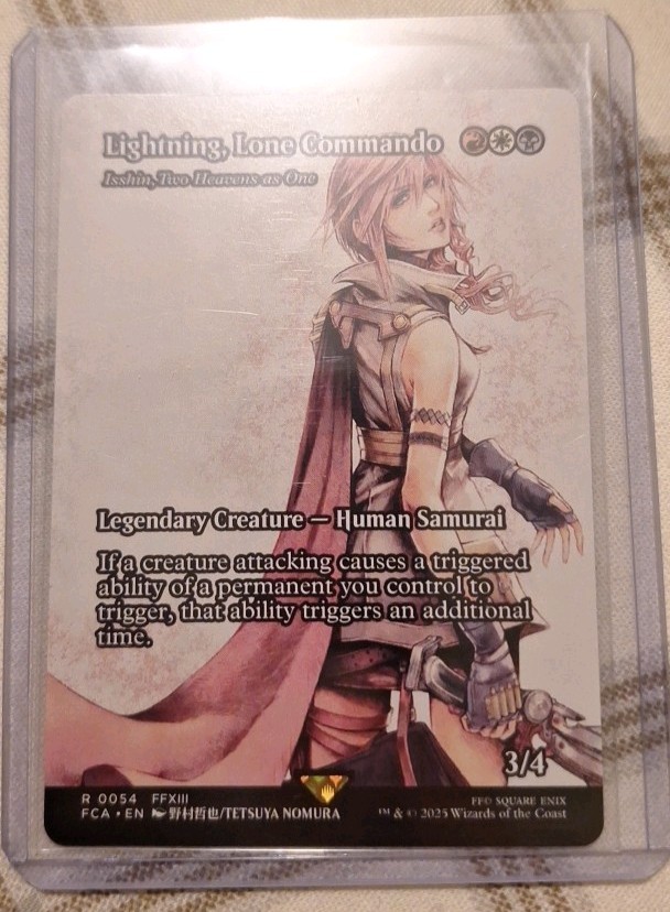 Lightning, Lone Commando - Isshin (Showcase) Final Fantasy: Through the ...