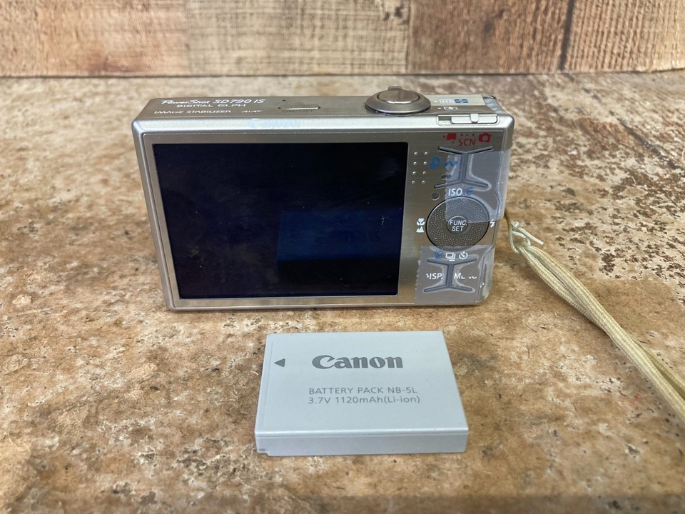 Canon PowerShot SD790 Is Digital Camera W/ Battery PLEASE READ! | eBay