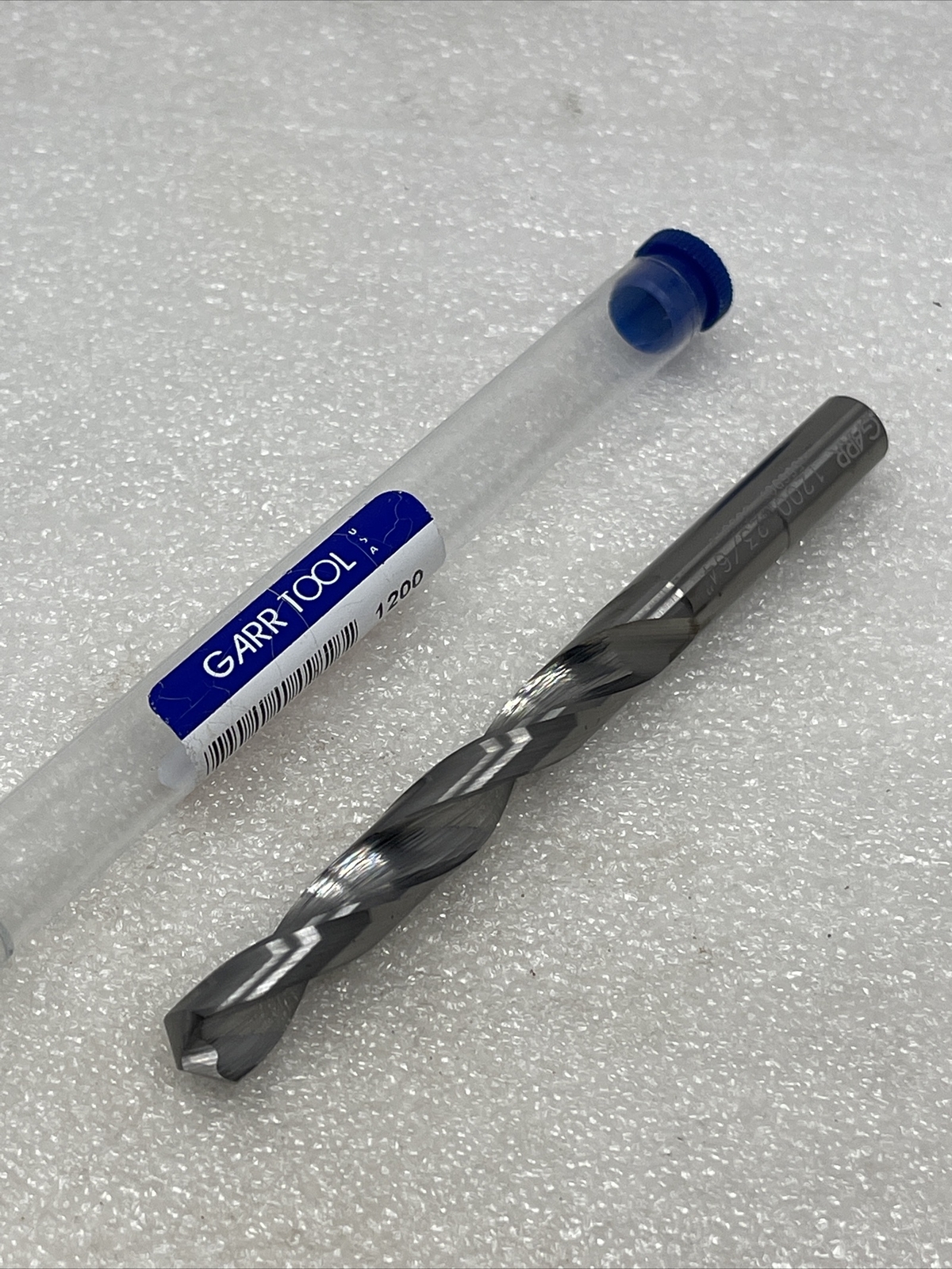 23/64” (.3594) Garr USA Solid Carbide 2 Flute Drill Bit, 1200, Uncoated ...