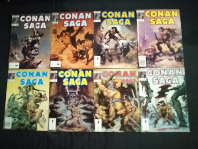 CONAN MAGAZINE LOT OF 50 VF-NM SAVAGE TALES,CONAN SAGA,AND MORE... | eBay