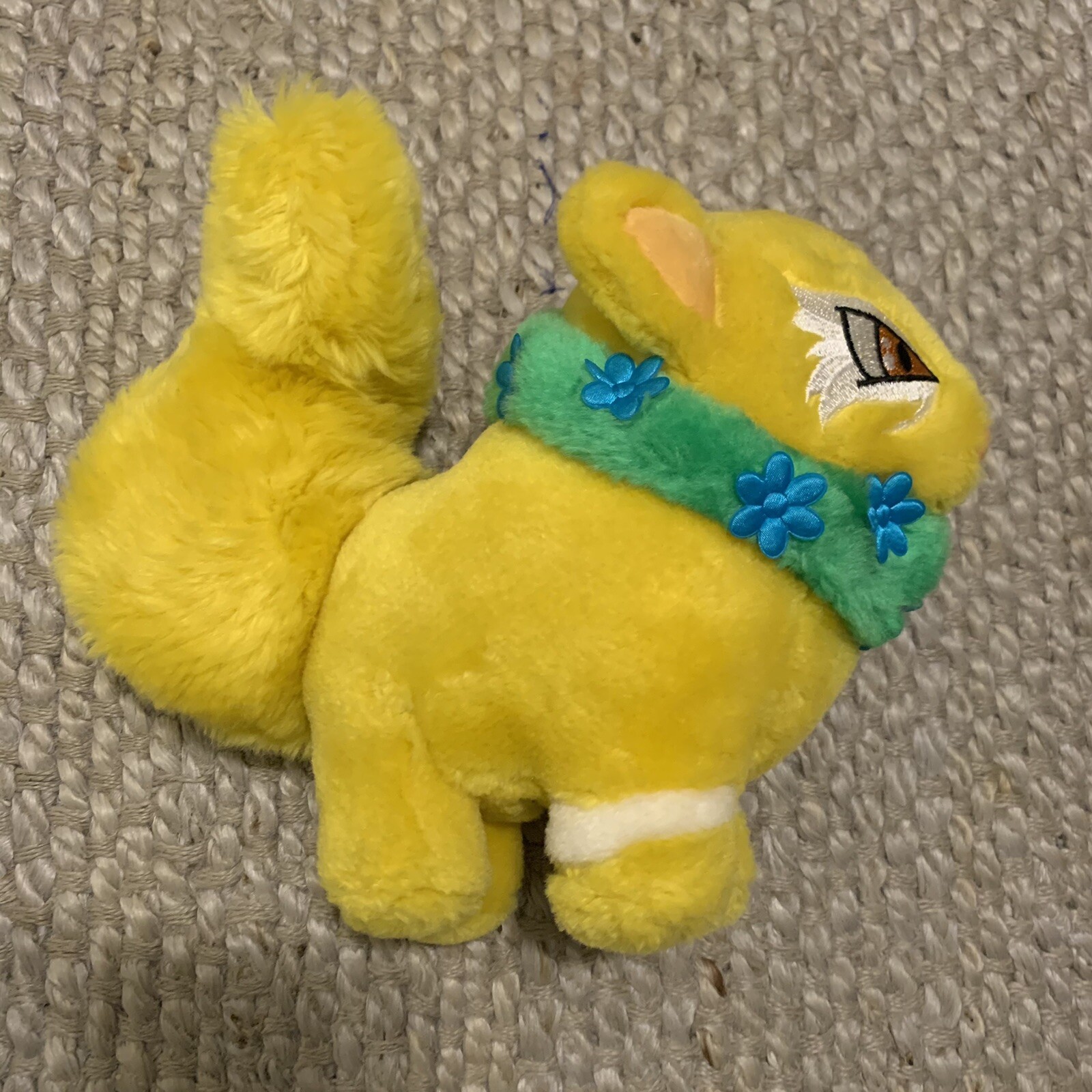 RARE Neopets NEO PETS Island Wocky 7" Plush Toy Stuffed Animal Yellow ...